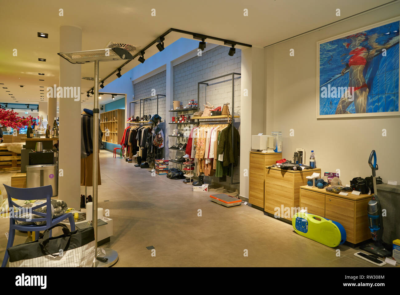 DUSSELDORF, GERMANY - CIRCA SEPTEMBER, 2018: interior shot of Pro-Idee ...