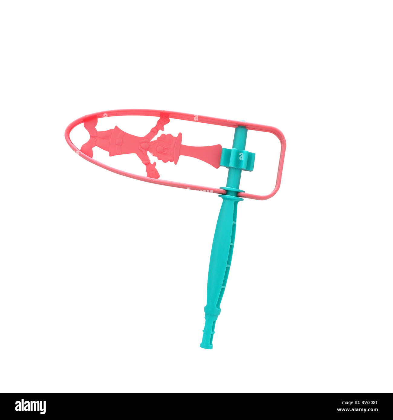 plastic colorful noisemaker or gragger for purim celebration holiday ...