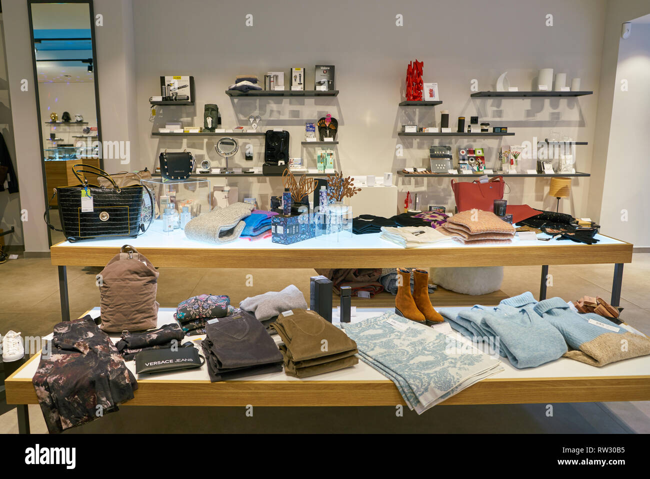 DUSSELDORF, GERMANY - CIRCA SEPTEMBER, 2018: interior shot of Pro-Idee ...