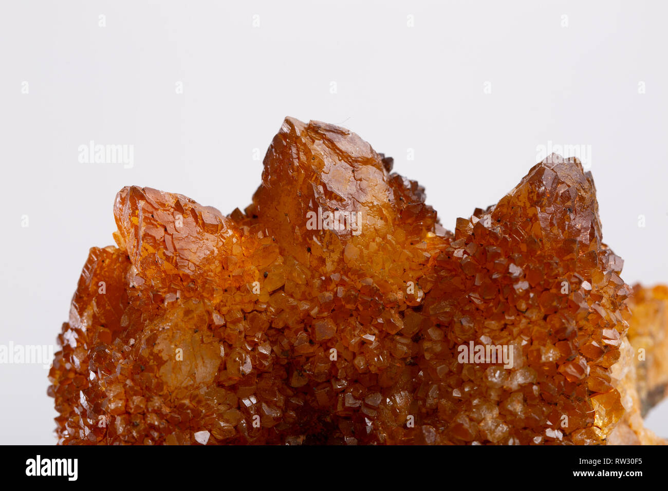 mineral specimen gem geology quartz Stock Photo - Alamy