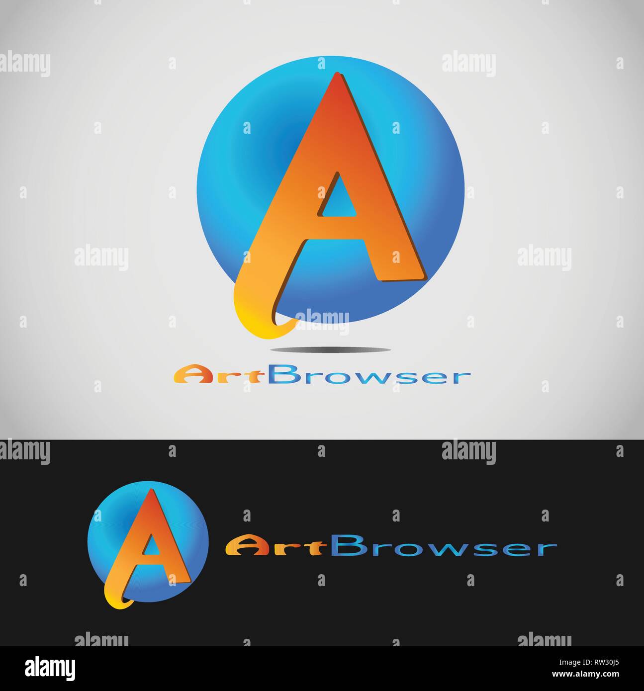 This logo is suitable for use as a browser application logo. Good to ...