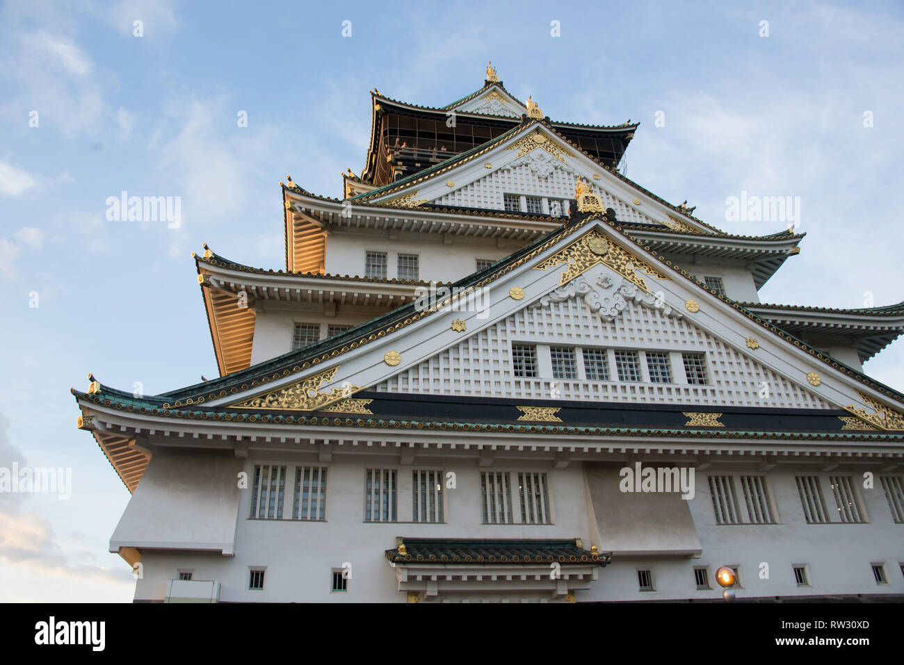 Asia, Japan, Kansai Region, Osaka, Osaka Castle Stock Photo - Alamy