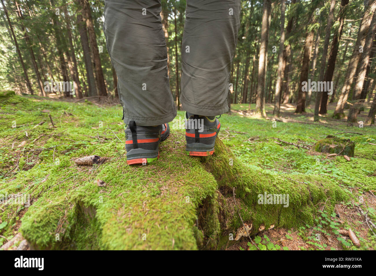 Long trekking action hi-res stock photography and images - Alamy