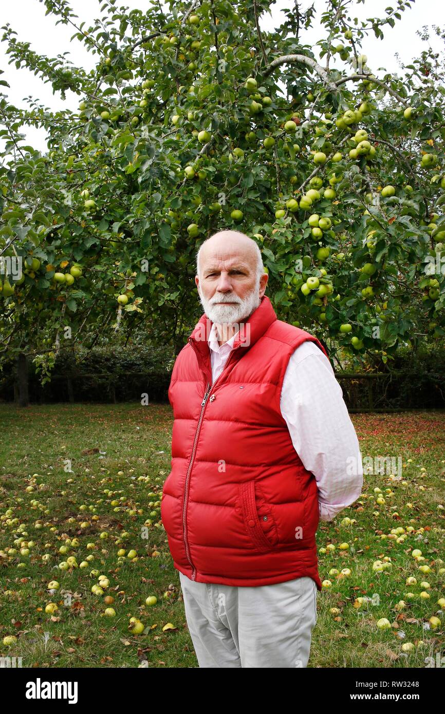 Charles Martell, the renown Gloucestershire apple expert, cheesemaker ...