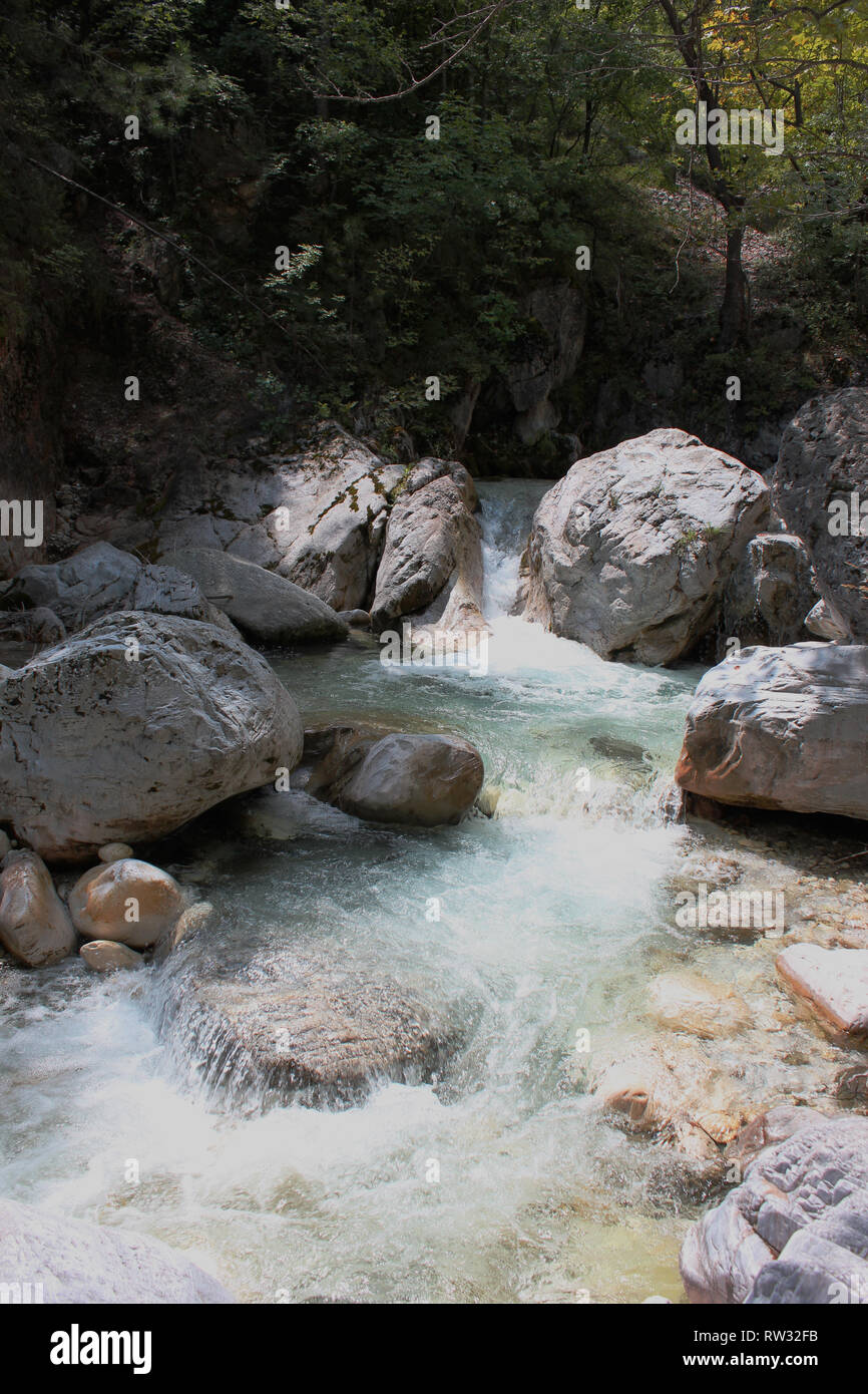 River and Springs in Pozar Thermal Baths Aridaia Greece Stock Photo - Alamy