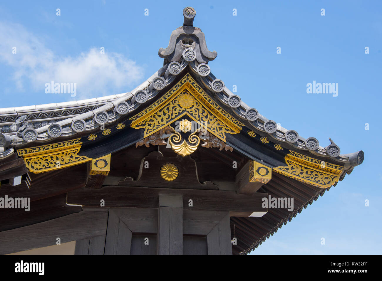 Asia, Japan, Kansai Region, Kyoto, Nijo Castle Stock Photo - Alamy