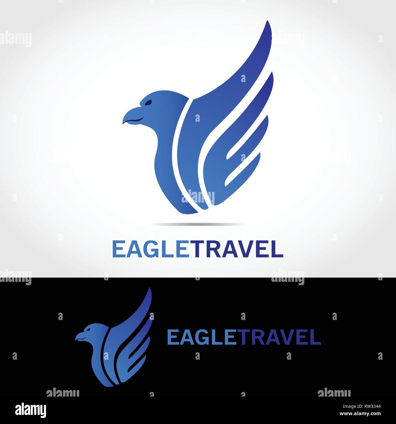 This logo has a picture of an eagle. This logo is made for use by ...