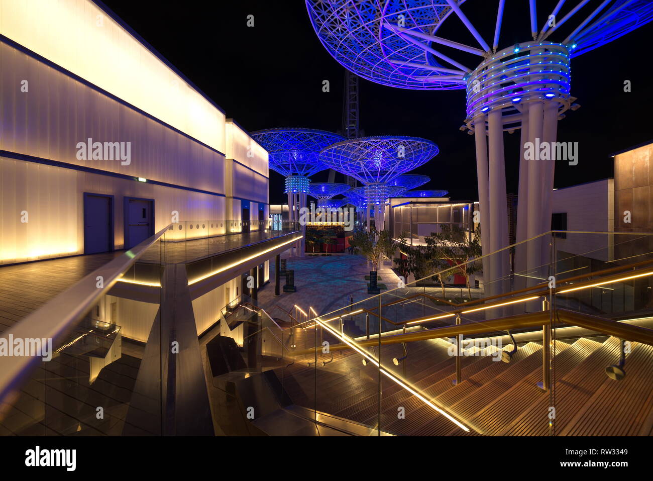 Bluewaters Island, Dubai, United Arab Emirates, March 03, 2019, The ...