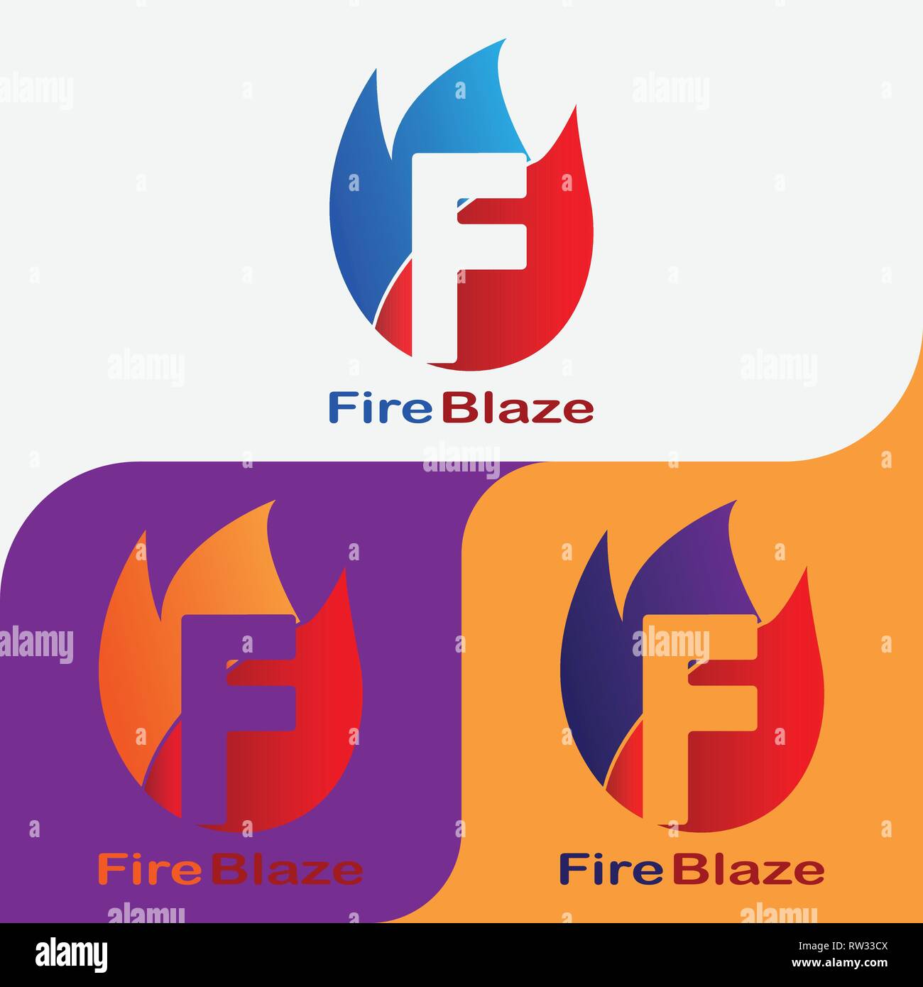 This logo has a picture of fire. This logo is good for use as a company ...