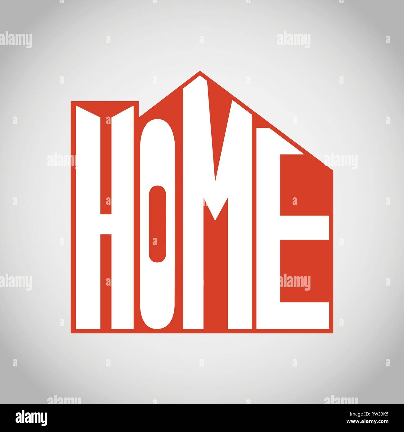 This logo has a picture of a house with HOME written on it. This logo ...