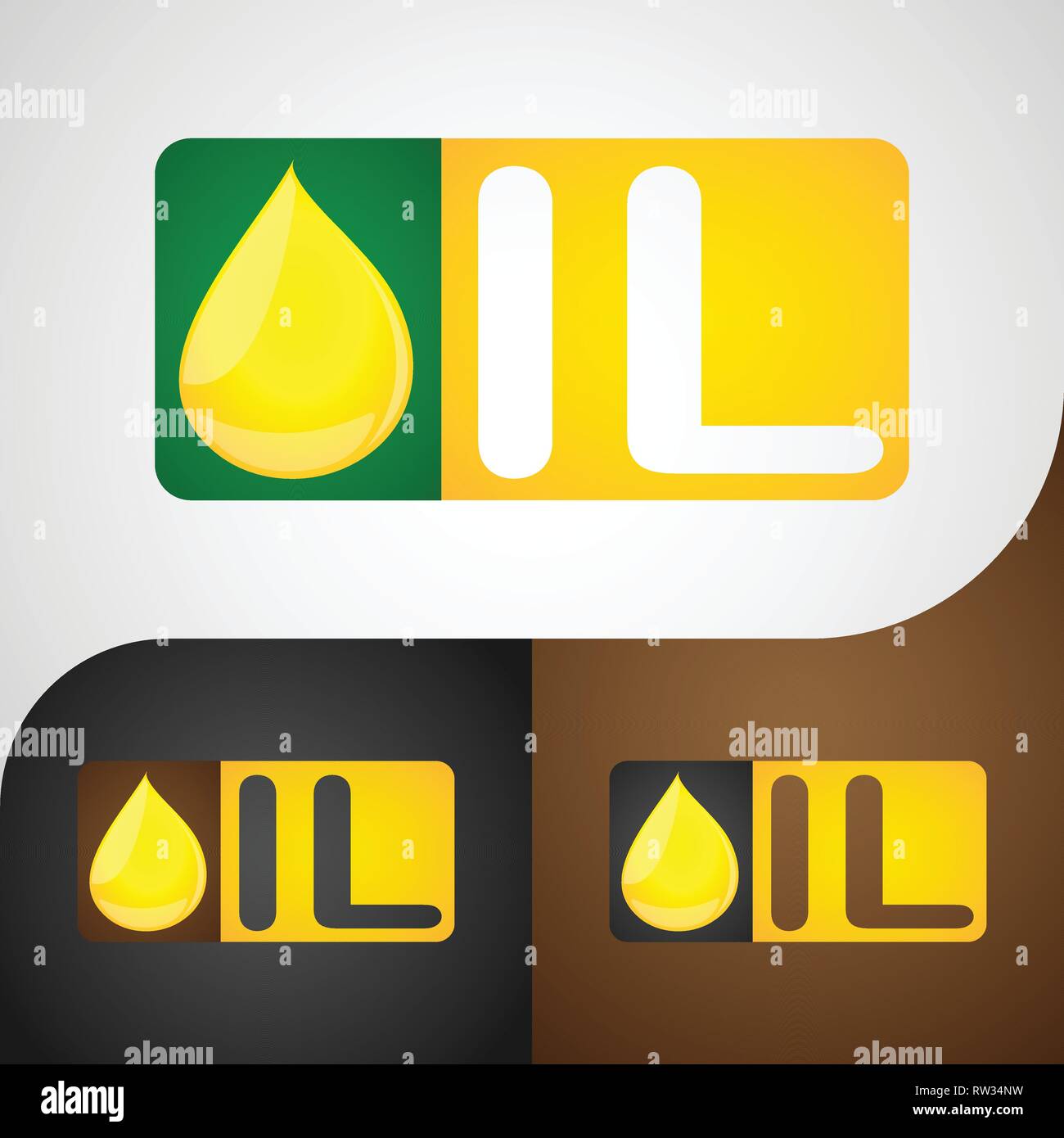This logo has a drop of oil with the words OIL. This is good for use by ...