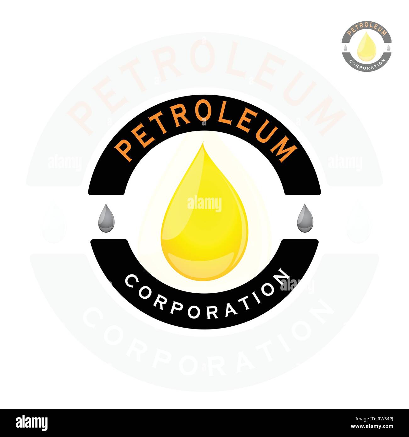 Oil on card Stock Vector Images - Alamy