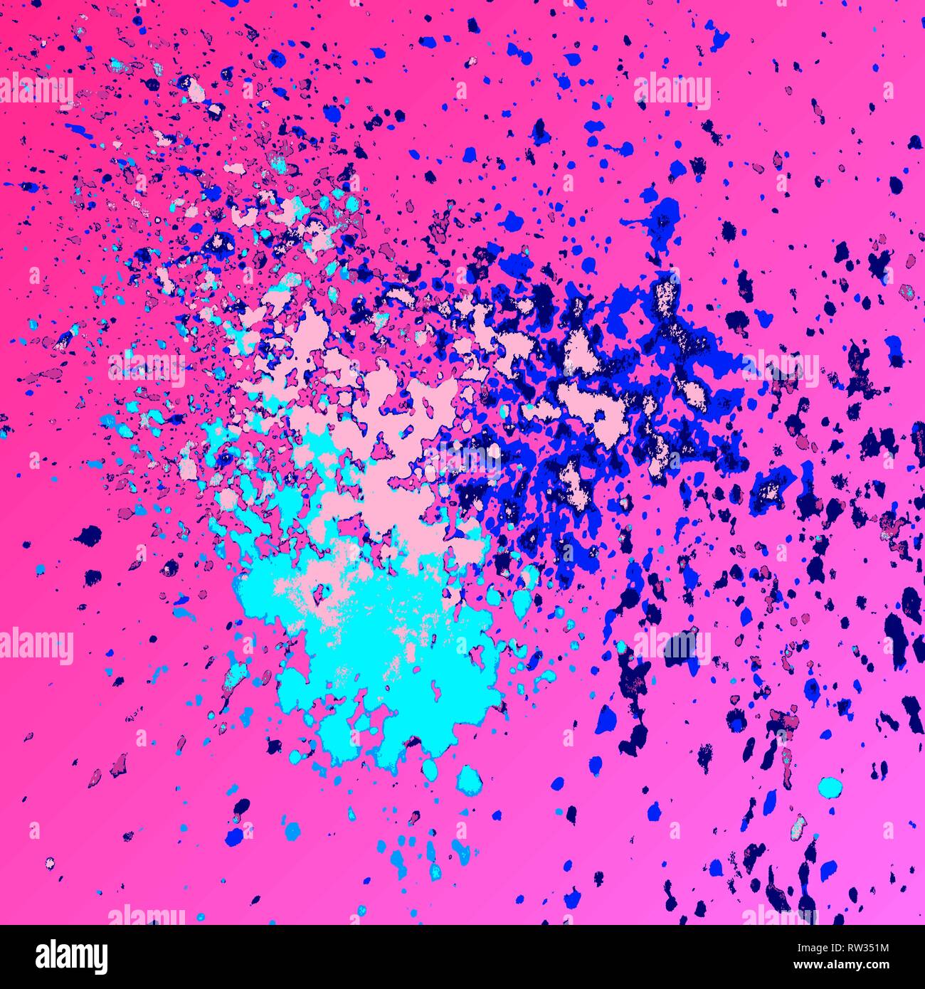 Neon Pink Splatter Paint Backgrounds