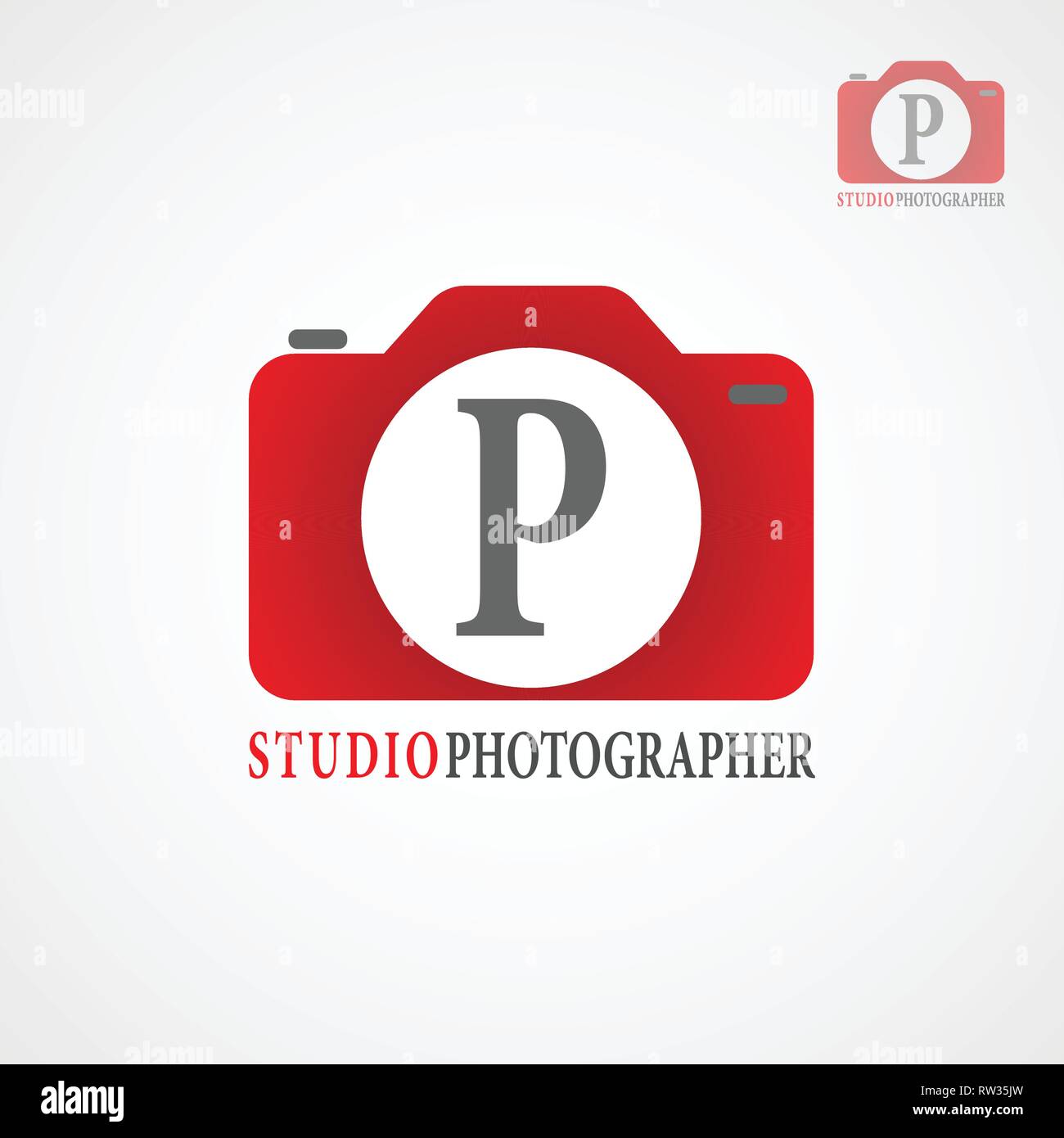This logo has a camera with the letter P in it. This logo is good to ...