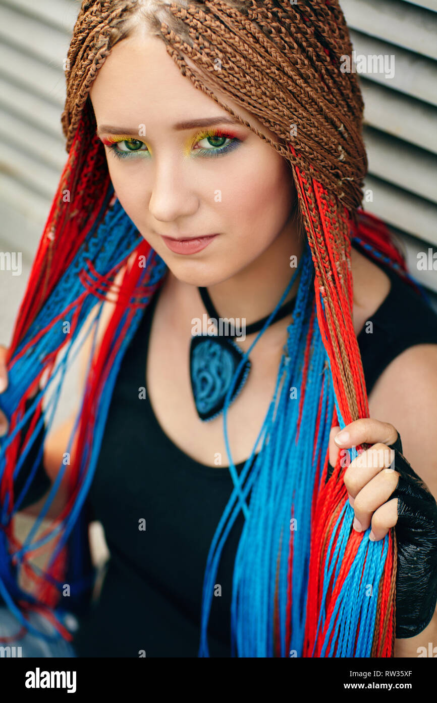 Cornrows hi-res stock photography and images - Alamy