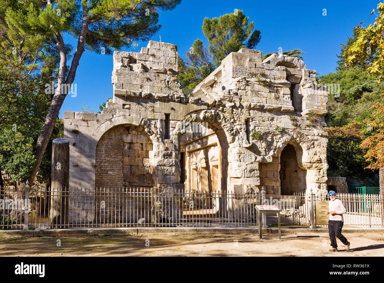 The Temple of Diana is a Roman monument built in the first century in ...