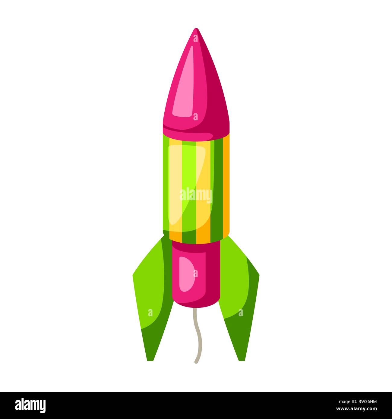 Firework rocket festival Cut Out Stock Images & Pictures - Alamy