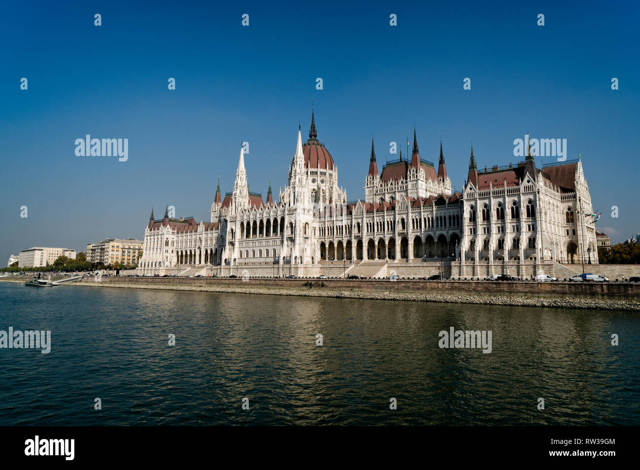 Parliament building in Budapest, capital city of Hungary Stock Photo ...