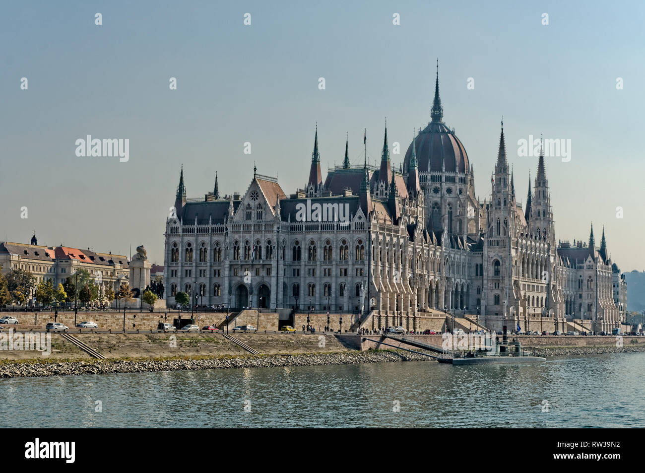 Parliament building in Budapest, capital city of Hungary Stock Photo ...
