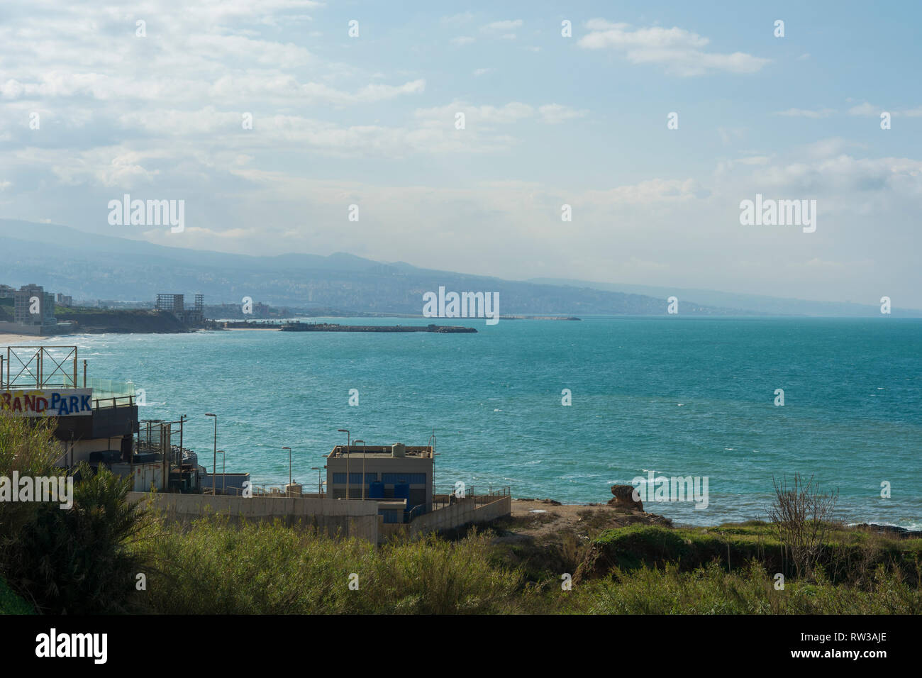 Ramlet al Baida Beirut Lebanon Stock Photo - Alamy