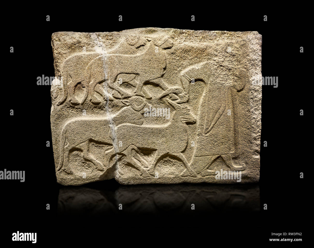 Alaca Hoyuk Sphinx Gate Hittite monumental relief sculpted orthostat ...