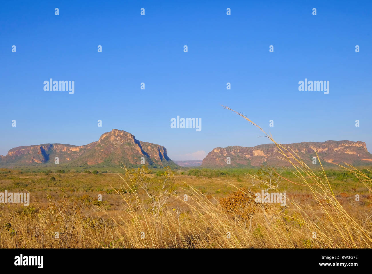 Red sandstone mountains, stone town city, beautiful landscape at ...