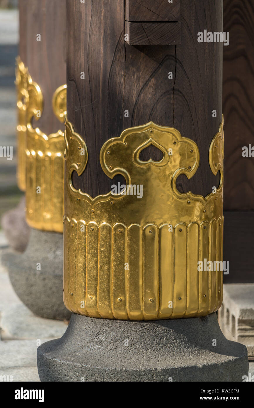 Myoryuji temple, Buddhist nichiren sect temple founded, in 1385 by ...