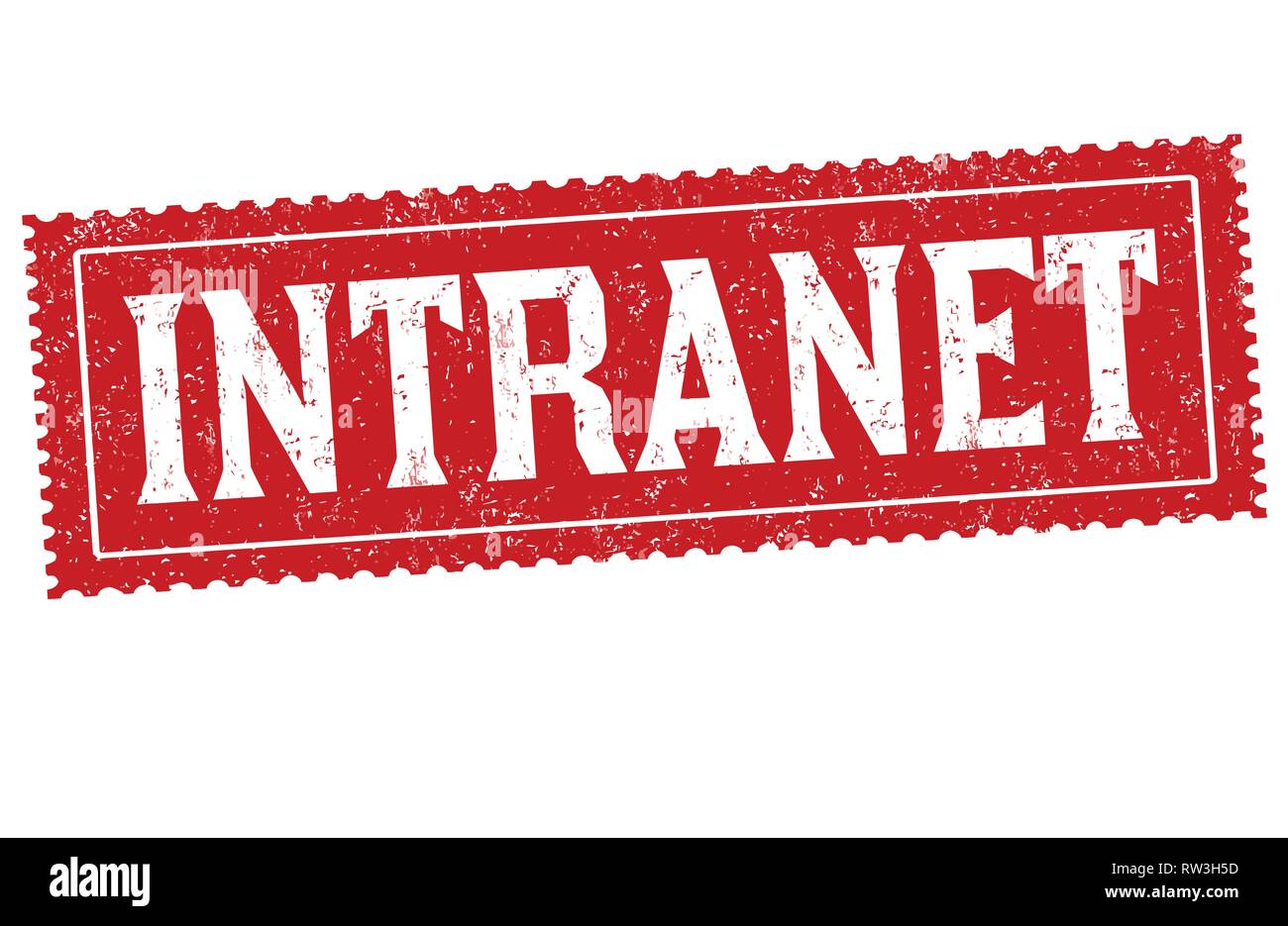 Intranet sign or stamp on white background, vector illustration Stock Vector Image & Art - Alamy