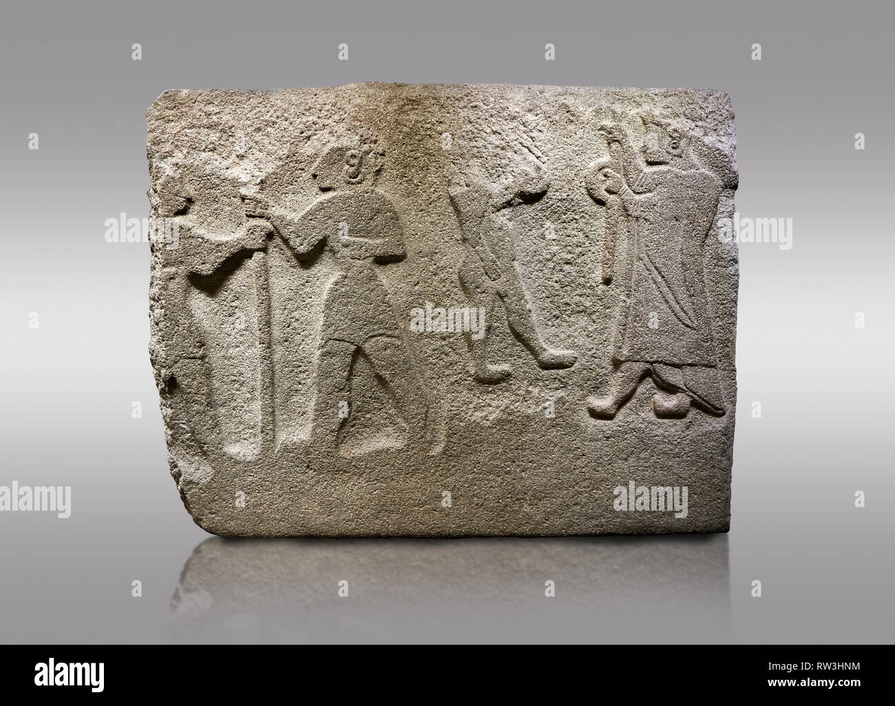 Alaca Hoyuk Hittite monumental relief sculpted orthostat stone panel ...