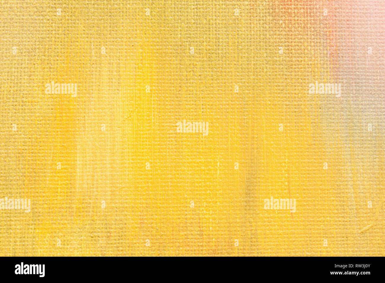 Abstract hand made background, texture in yellow colors, oil painting ...