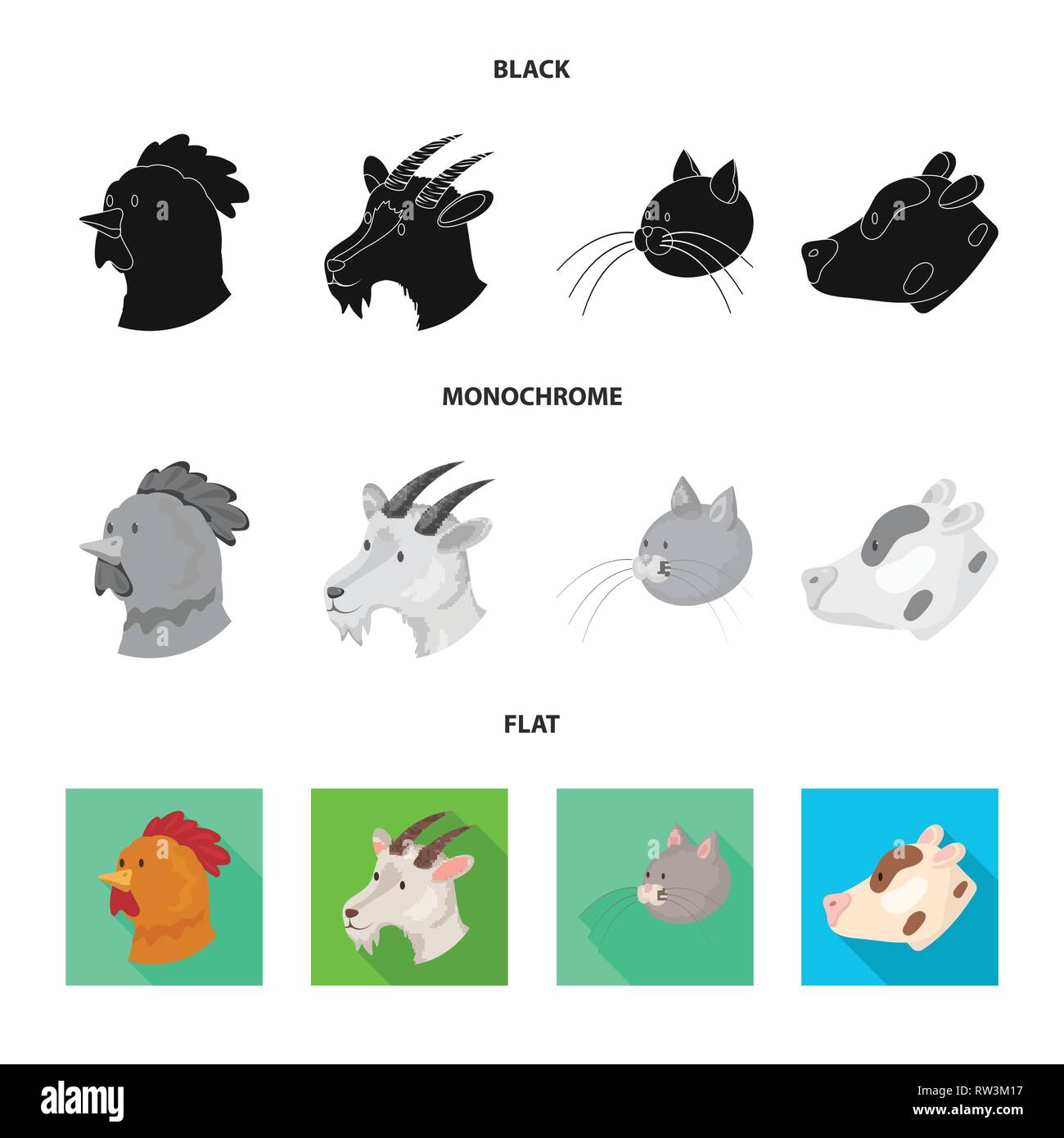Pig behavior Stock Vector Images - Alamy