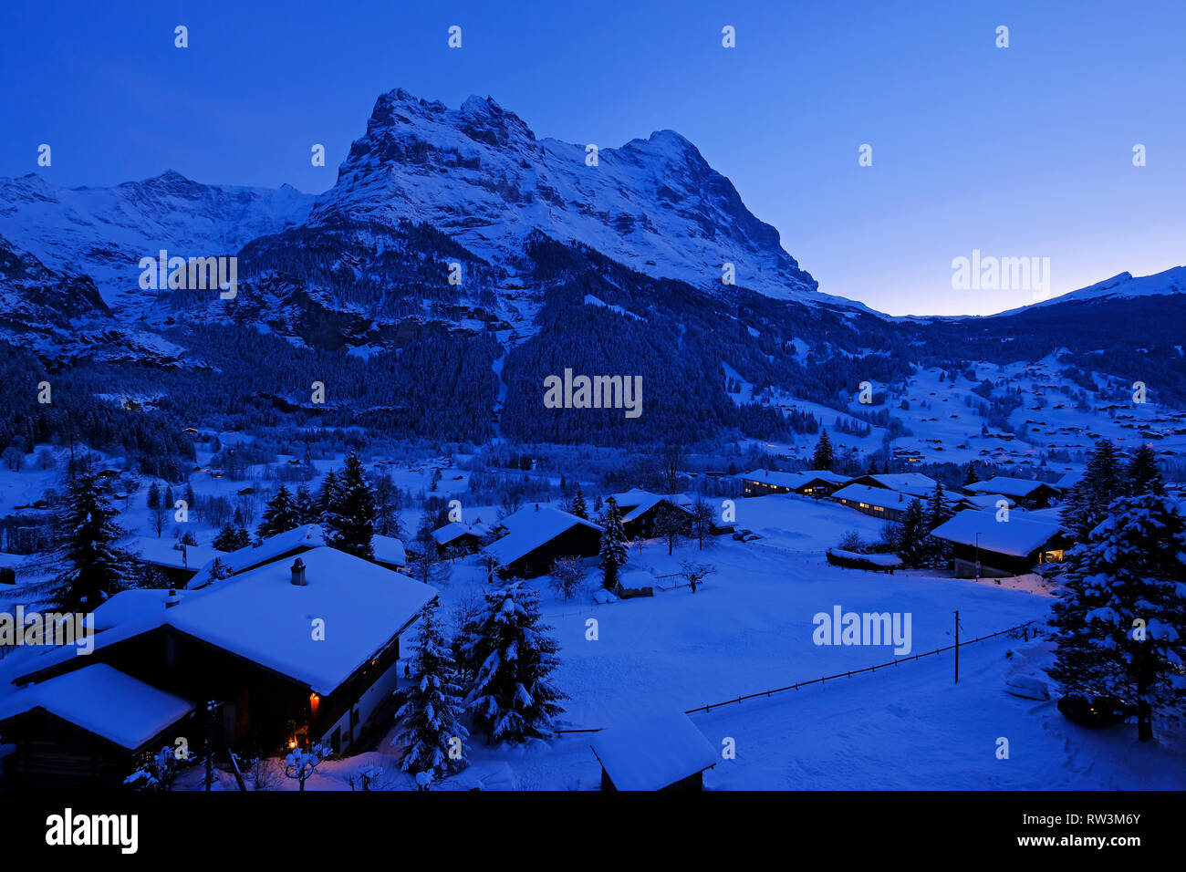 Eiger peak hi-res stock photography and images - Alamy