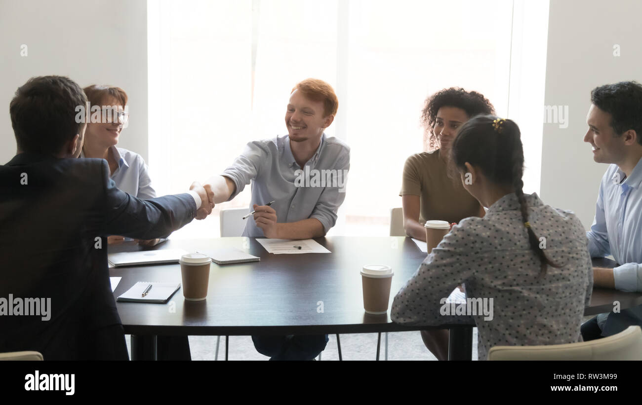 Team Work Hand Shake High Resolution Stock Photography and Images - Alamy