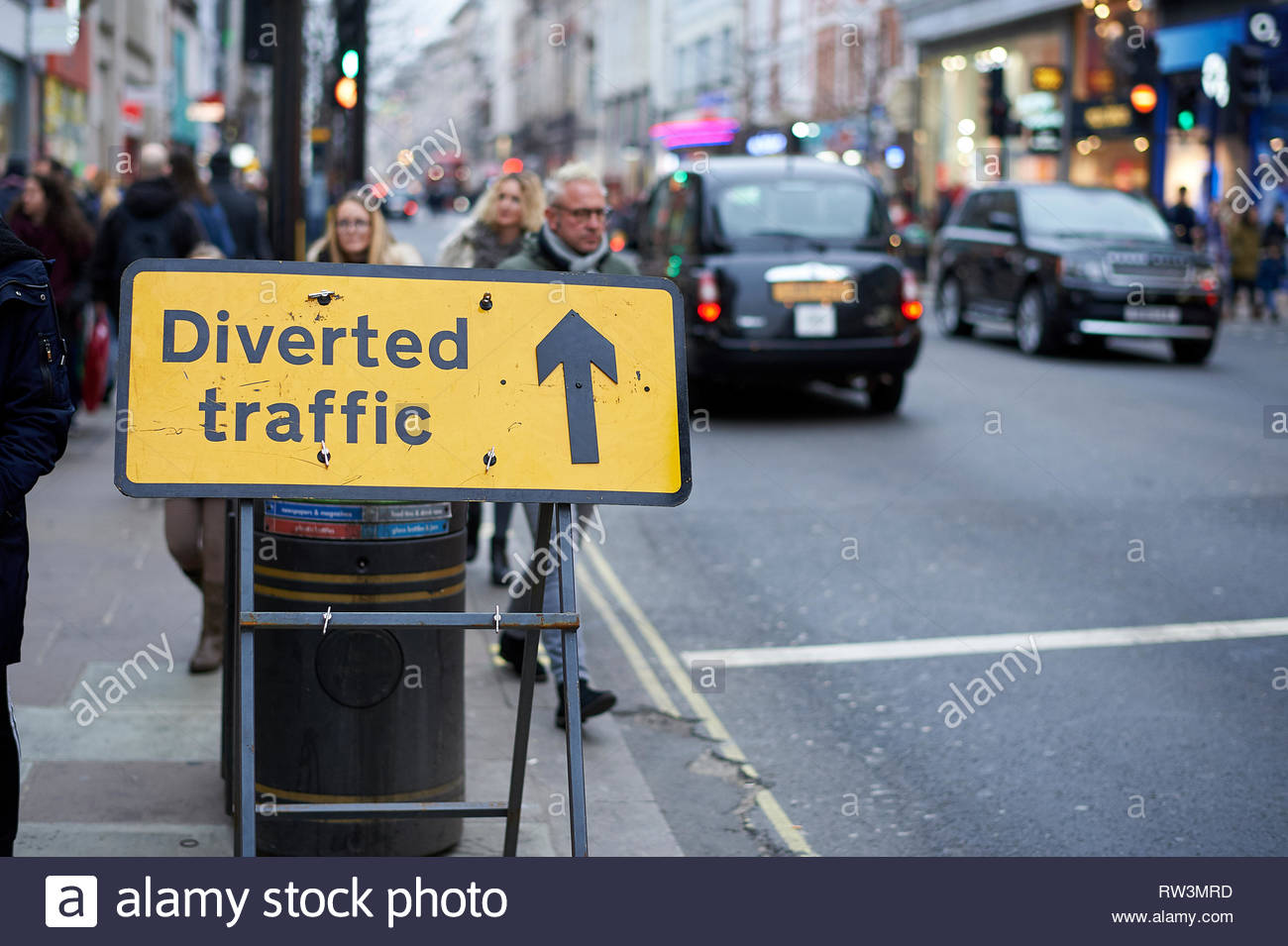 Divert Route High Resolution Stock Photography and Images - Alamy
