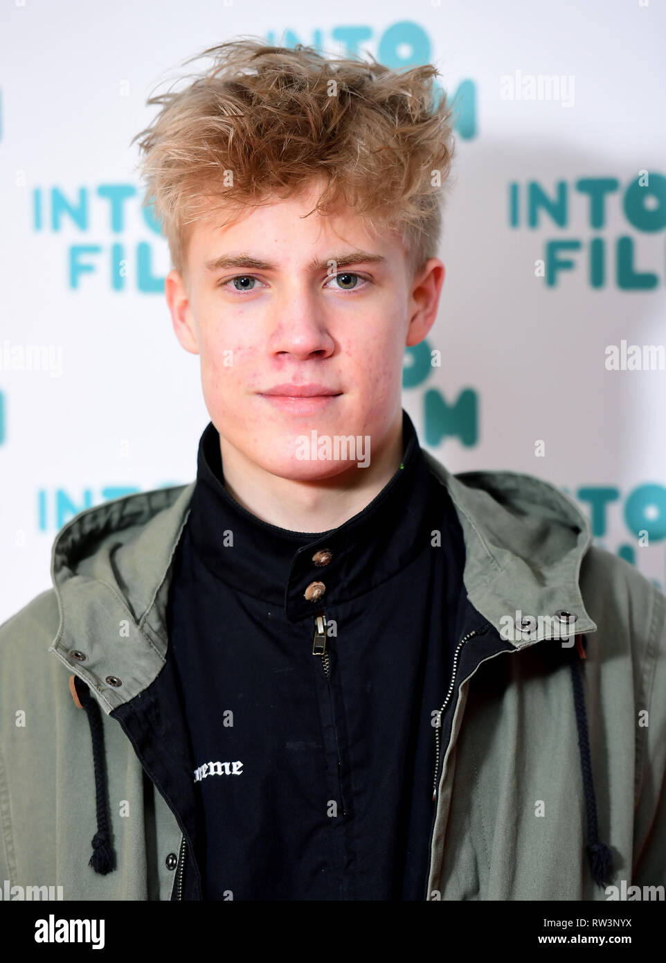 Tom Taylor attending the fifth annual Into Film Awards, held at the ...