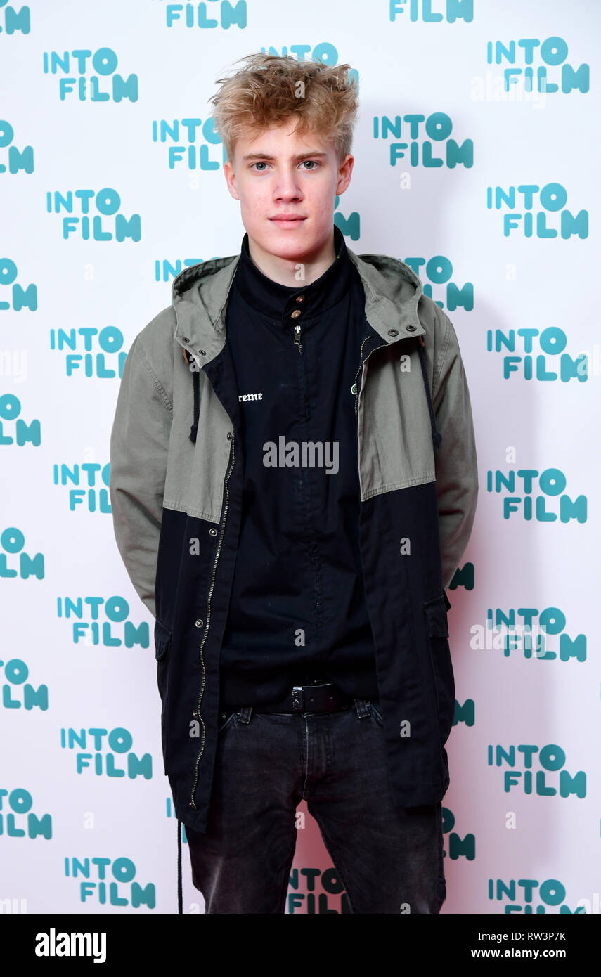 Tom Taylor attending the fifth annual Into Film Awards, held at the ...