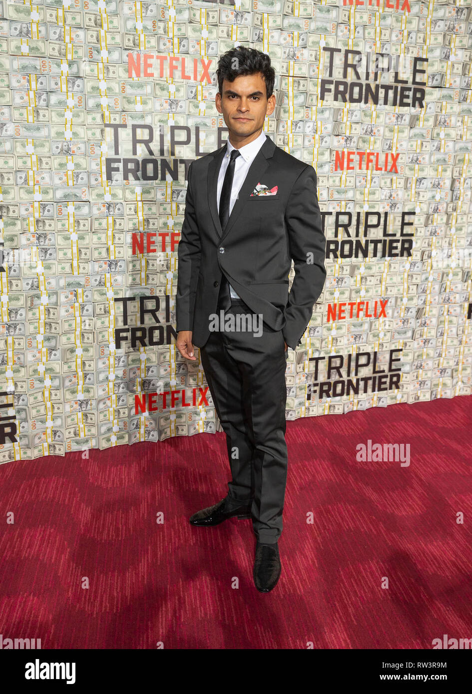 Juan Castillo attends Netflix Triple Frontier World Premiere at Jazz at ...