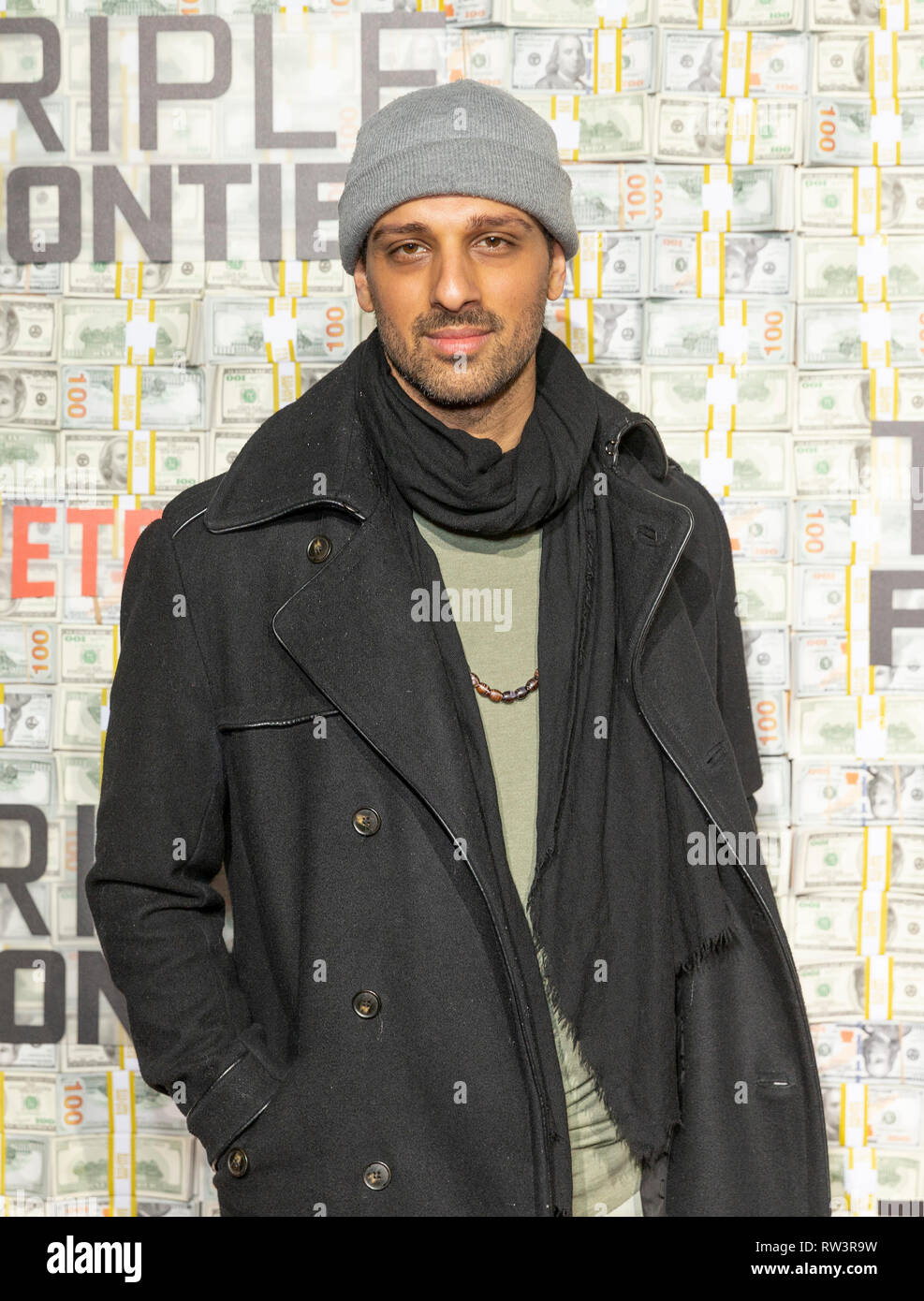 Ari'el Stachel attends Netflix Triple Frontier World Premiere at Jazz ...