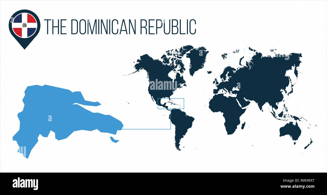geographic maps of the dominican republic
