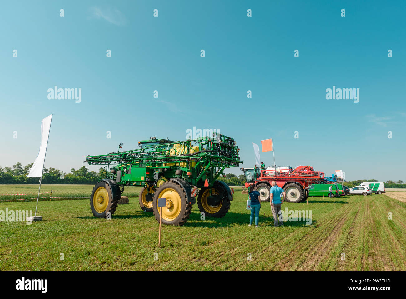 Boom sprayer hi-res stock photography and images - Alamy