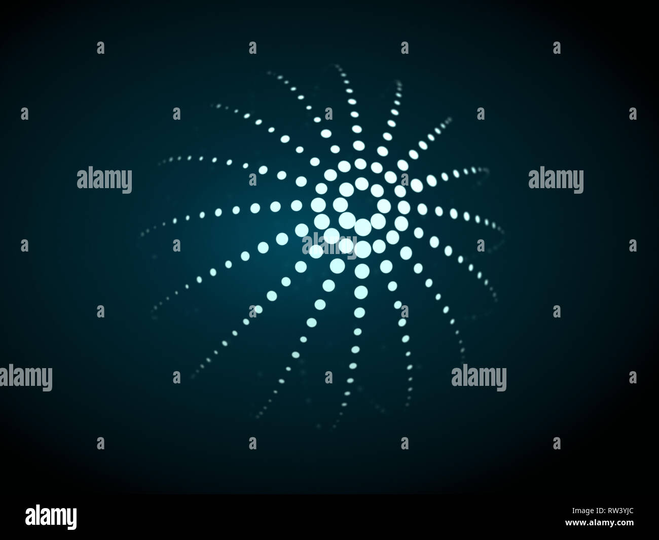 Dots abstract graphics Stock Photo - Alamy