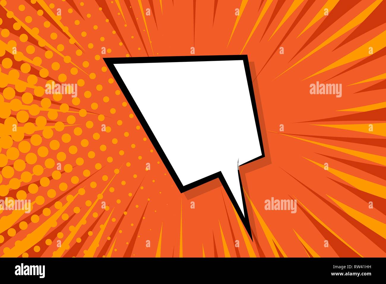 Comic book empty speech bubble vector pop art Stock Vector Image & Art ...