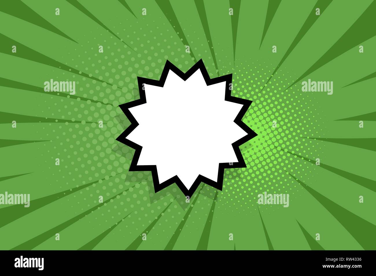 Comic book empty speech bubble pop art Stock Vector Image & Art - Alamy