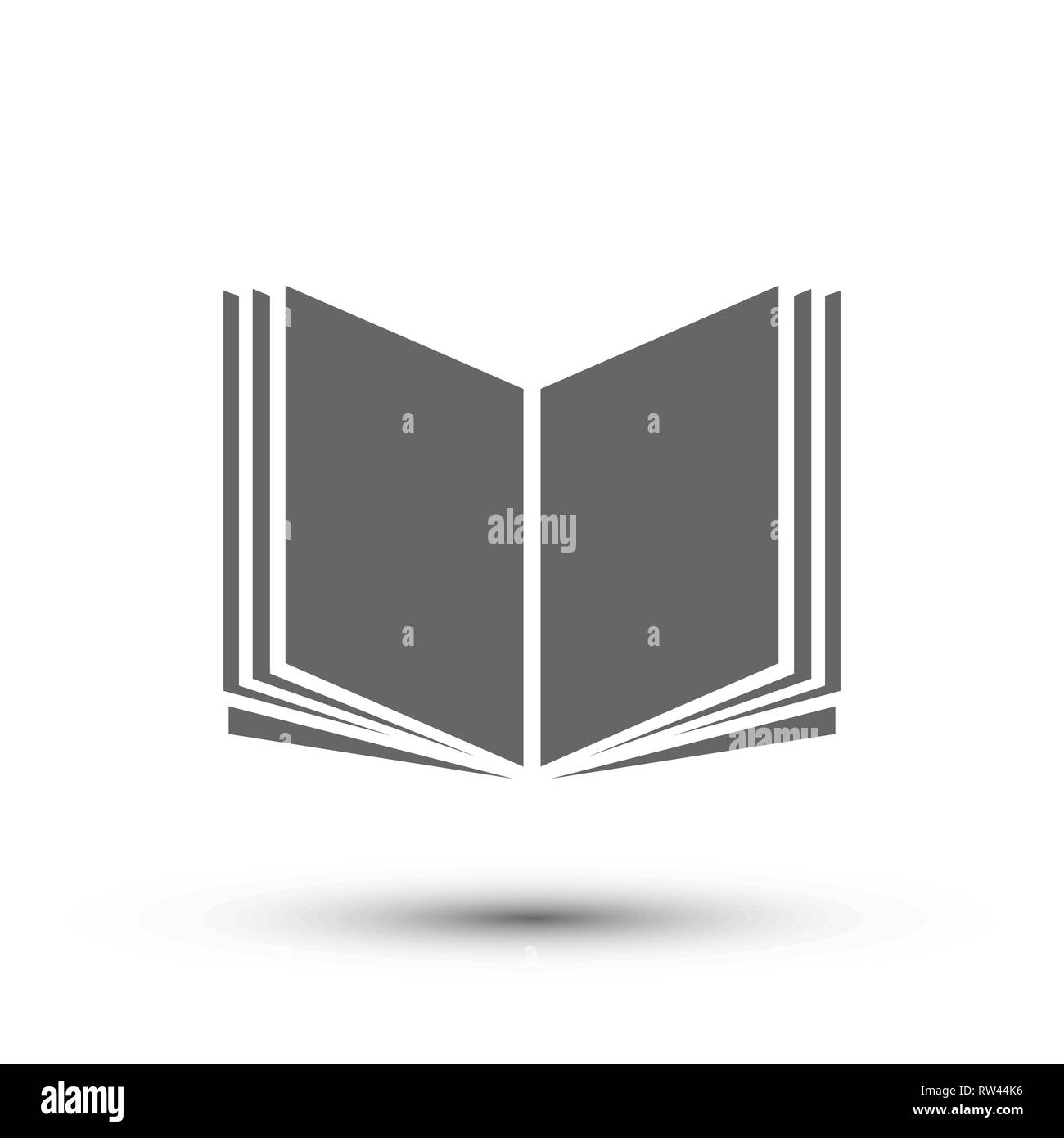 open book icon Stock Vector Image & Art - Alamy