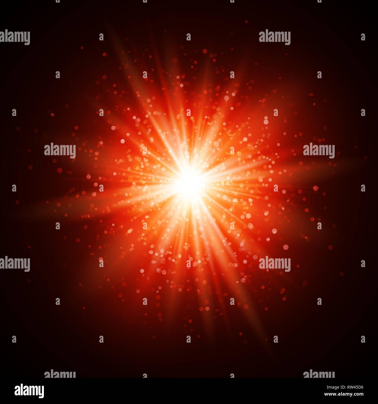 Intense beam Stock Vector Images - Alamy