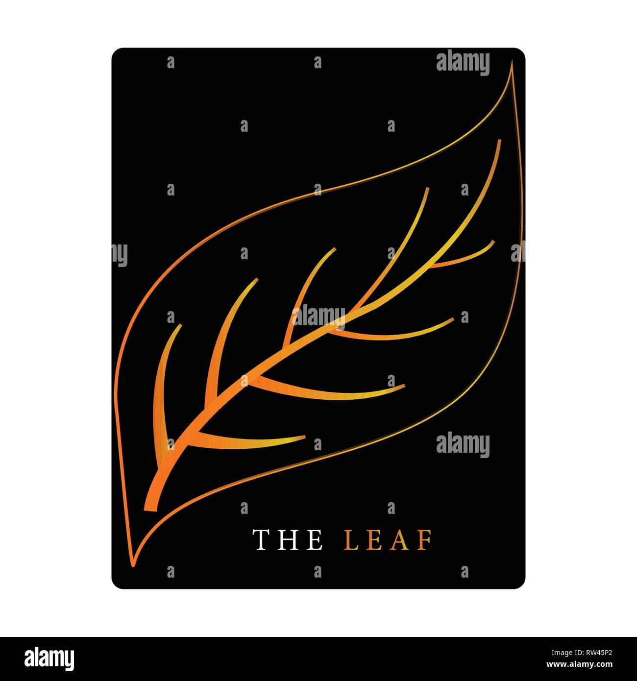 This logo has a leaf. This logo is good to use as a company logo or can ...