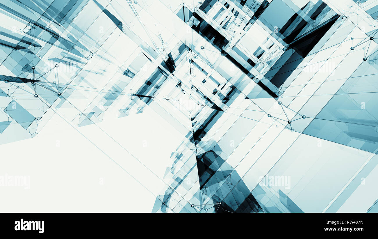 Abstract background. Futuristic concept. Space technology future Stock ...