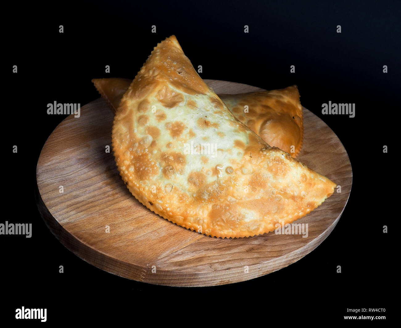 Chebureki with lamb hi-res stock photography and images - Alamy