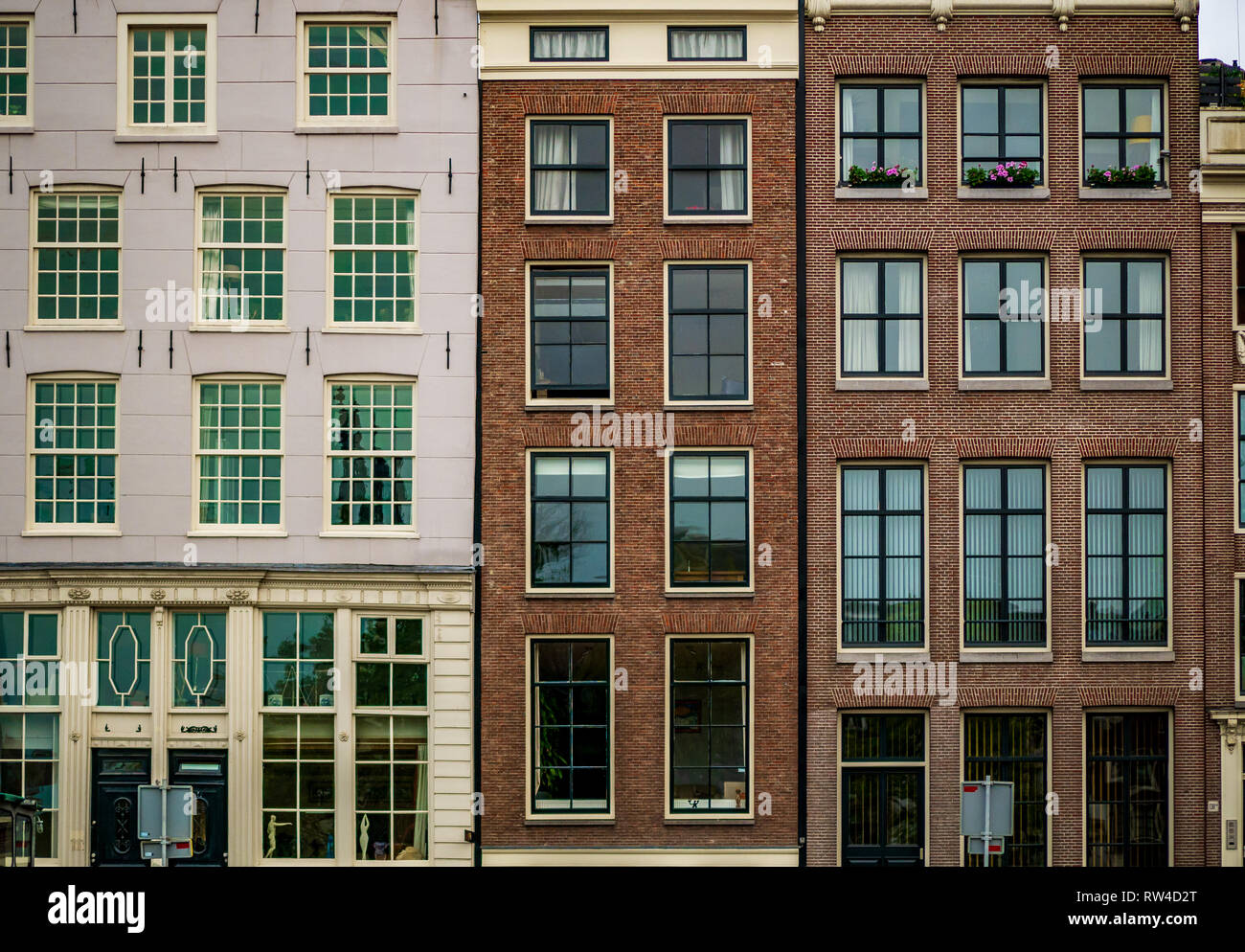 Dutch house big windows hi-res stock photography and images - Alamy