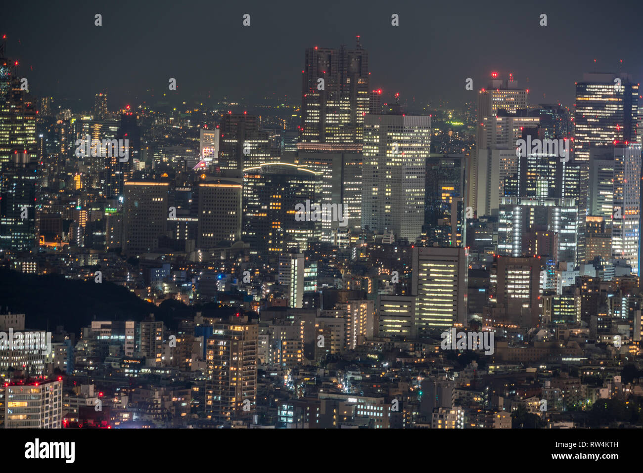 Tokyo night view hi-res stock photography and images - Alamy
